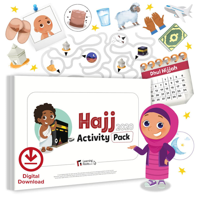 Hajj Activity For Kids | Digital Pack – Learning Roots
